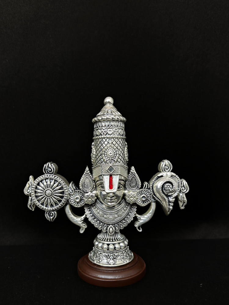 Tirupati Balaji with Shankh & Chakra – Artkari